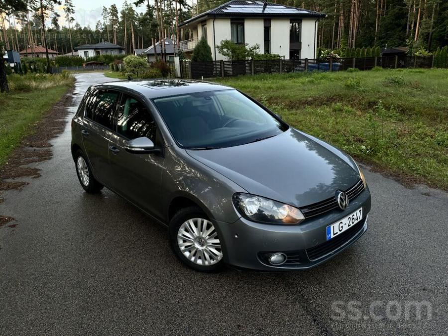 Grey Volkswagen Golf 2009 in Riga, with an engine capacity of 1.40 L and mileage of 70 thousand km for 5500 €, photo 4 on AUTOMOTO.COM.LV