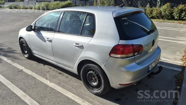 Pelēks Volkswagen Golf 2009 Rīga, ar dzinēja tilpumu 2.00 L un nobraukumu 207 tūkst. km par 700 €, foto 6 vietnē AUTOMOTO.COM.LV