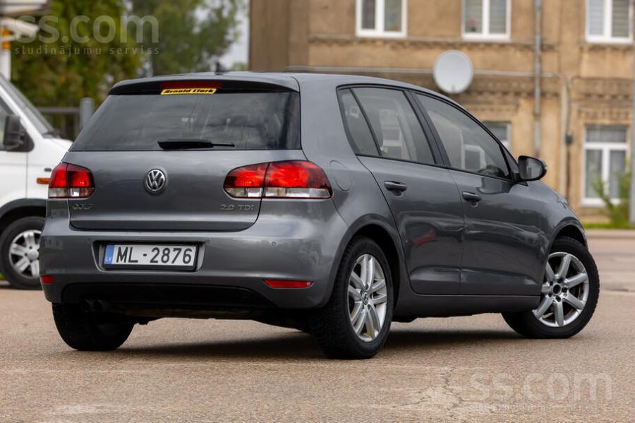Pelēks Volkswagen Golf 2009 Rīga, ar dzinēja tilpumu 2.00 L un nobraukumu 0 tūkst. km par 4400 €, foto 5 vietnē AUTOMOTO.COM.LV