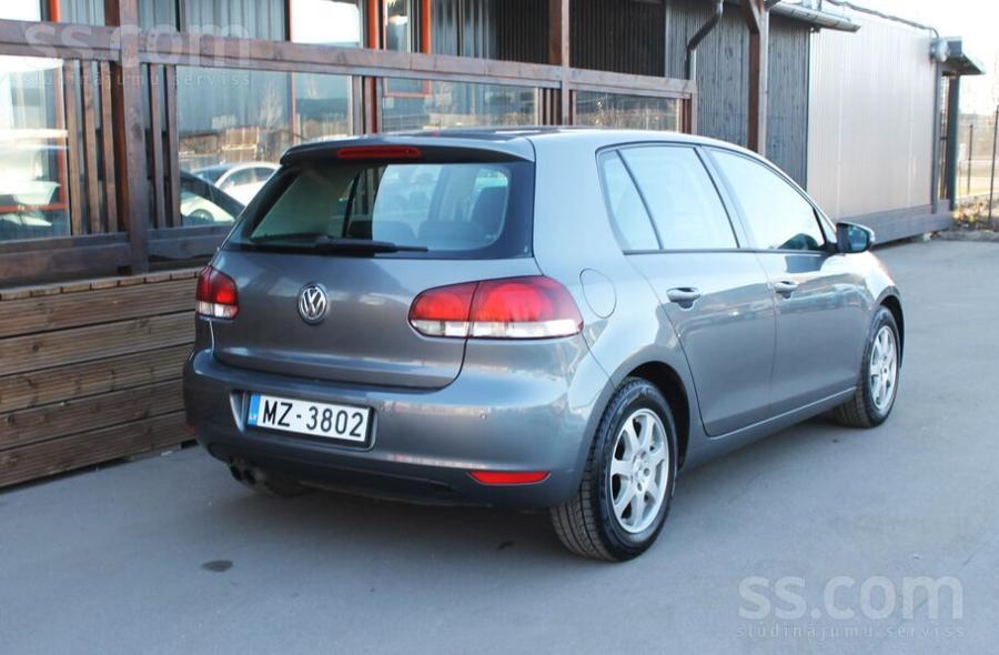 Pelēks Volkswagen Golf 2010 Rīga, ar dzinēja tilpumu 1.40 L un nobraukumu 0 tūkst. km par 2990 €, foto 6 vietnē AUTOMOTO.COM.LV