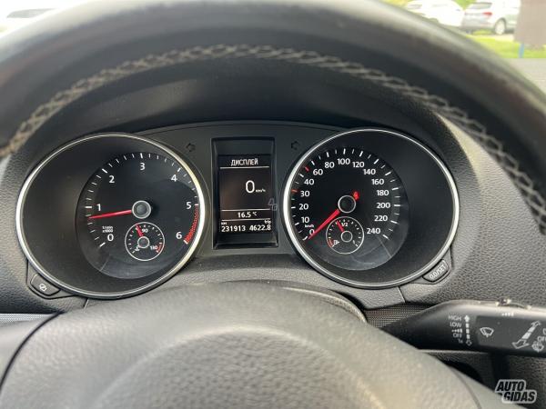 Grey Volkswagen Golf 2011 in Trakai, with an engine capacity of 1.60 L and mileage of 232 thousand km for 4300 €, photo 8 on AUTOMOTO.COM.LV
