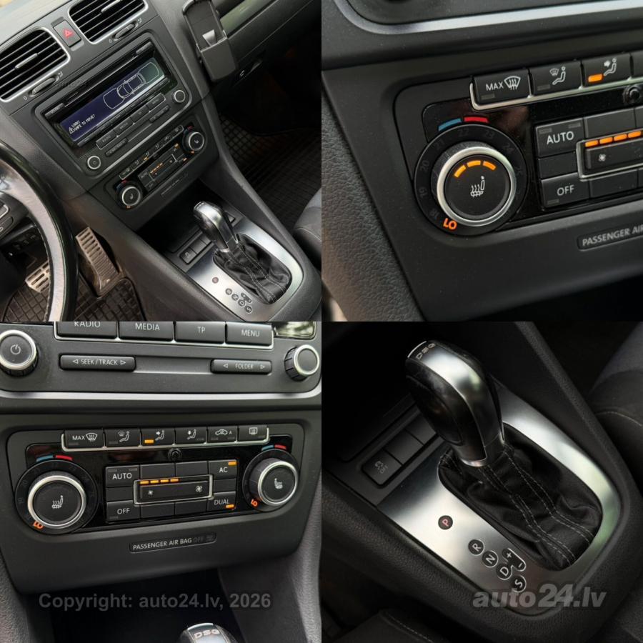 Grey Volkswagen Golf 2011 in Viljandi, with an engine capacity of 1.60 L and mileage of 348 thousand km for 2790 €, photo 13 on AUTOMOTO.COM.LV