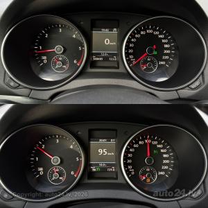 Grey Volkswagen Golf 2011 in Viljandi, with an engine capacity of 1.60 L and mileage of 348 thousand km for 2790 €, photo 15 on AUTOMOTO.COM.LV