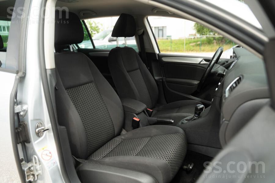 Grey Volkswagen Golf 2012 in Liepaja, with an engine capacity of 1.40 L and mileage of 269 thousand km for 3900 €, photo 16 on AUTOMOTO.COM.LV