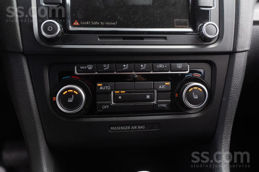 Grey Volkswagen Golf 2012 in Liepaja, with an engine capacity of 1.40 L and mileage of 269 thousand km for 3900 €, photo 25 on AUTOMOTO.COM.LV