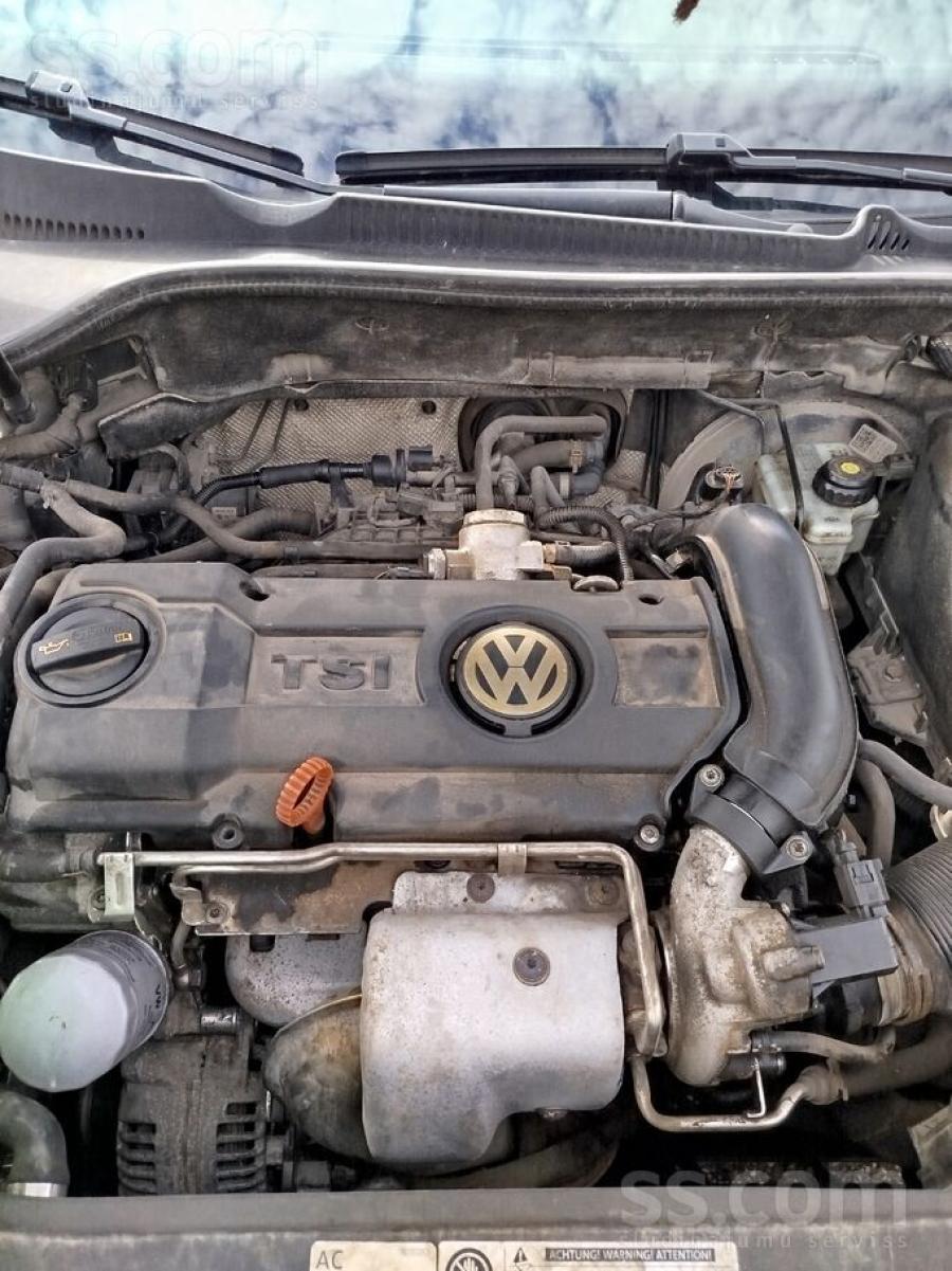 Pelēks Volkswagen Golf 2012 Talsi, ar dzinēja tilpumu 1.40 L un nobraukumu 259 tūkst. km par 2500 €, foto 7 vietnē AUTOMOTO.COM.LV