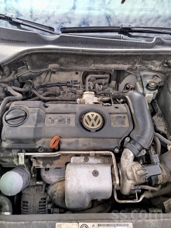 Grey Volkswagen Golf 2012 in Talsi, with an engine capacity of 1.40 L and mileage of 259 thousand km for 2500 €, photo 7 on AUTOMOTO.COM.LV