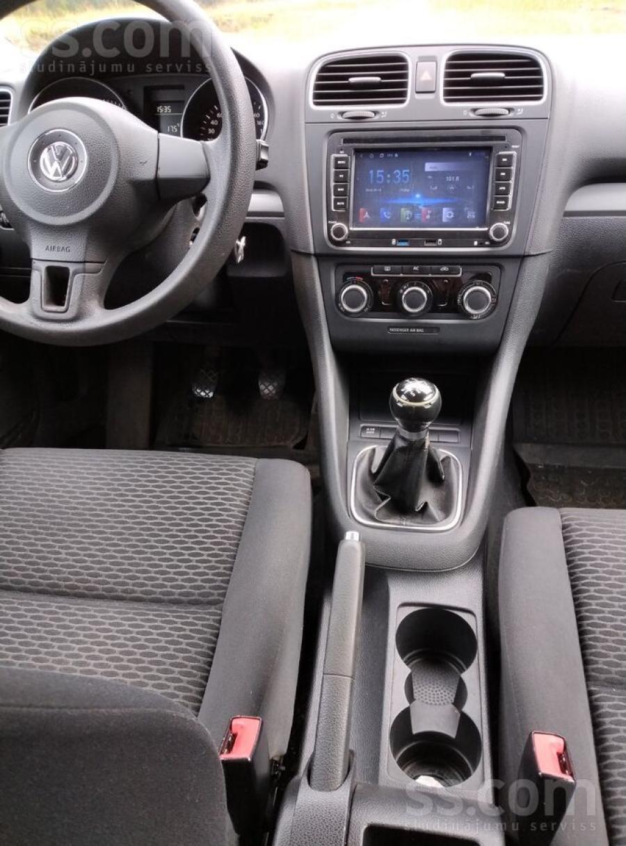 Pelēks Volkswagen Golf 2012 Rīga, ar dzinēja tilpumu 1.40 L un nobraukumu 310 tūkst. km par 1580 €, foto 6 vietnē AUTOMOTO.COM.LV