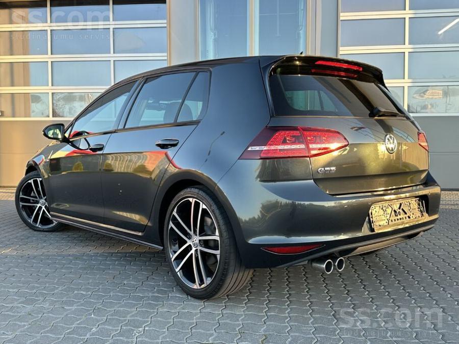Grey Volkswagen Golf 2013 in Riga, with an engine capacity of 2.00 L and mileage of 172 thousand km for 13500 €, photo 7 on AUTOMOTO.COM.LV