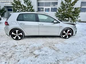 Grey Volkswagen Golf 2013 in Telschi, with an engine capacity of 1.98 L and mileage of 63 thousand km for 10900 €, photo 13 on AUTOMOTO.COM.LV