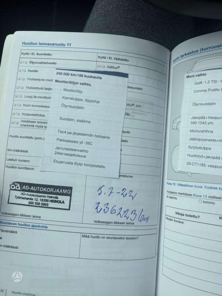 Pelēks Volkswagen Golf 2013 Kauņa, ar dzinēja tilpumu 1.20 L un nobraukumu 284 tūkst. km par 4250 €, foto 14 vietnē AUTOMOTO.COM.LV