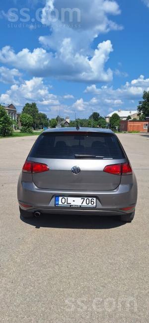 Pelēks Volkswagen Golf 2013 Rēzekne, ar dzinēja tilpumu 1.60 L un nobraukumu 228 tūkst. km par 4999 €, foto 7 vietnē AUTOMOTO.COM.LV