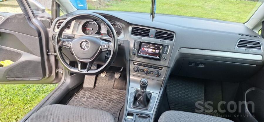 Pelēks Volkswagen Golf 2013 Rēzekne, ar dzinēja tilpumu 1.60 L un nobraukumu 228 tūkst. km par 4999 €, foto 14 vietnē AUTOMOTO.COM.LV
