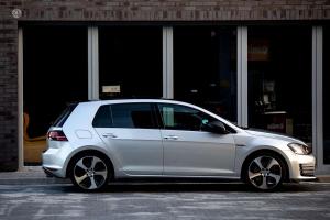 Grey Volkswagen Golf 2013 in Jurbarkas, with an engine capacity of 1.98 L and mileage of 111 thousand km for 11400 €, photo 11 on AUTOMOTO.COM.LV