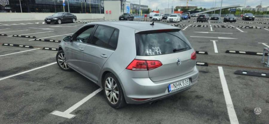 Pelēks Volkswagen Golf 2013 Viļņa, ar dzinēja tilpumu 1.40 L un nobraukumu 142 tūkst. km par 6800 €, foto 3 vietnē AUTOMOTO.COM.LV