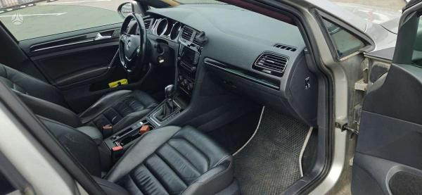 Pelēks Volkswagen Golf 2013 Viļņa, ar dzinēja tilpumu 1.40 L un nobraukumu 142 tūkst. km par 6800 €, foto 6 vietnē AUTOMOTO.COM.LV