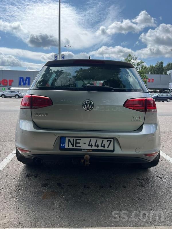 Pelēks Volkswagen Golf 2013 Rīga, ar dzinēja tilpumu 1.60 L un nobraukumu 360 tūkst. km par 4500 €, foto 2 vietnē AUTOMOTO.COM.LV