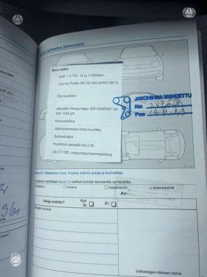 Pelēks Volkswagen Golf 2013 Kauņa, ar dzinēja tilpumu 1.20 L un nobraukumu 284 tūkst. km par 4800 €, foto 13 vietnē AUTOMOTO.COM.LV