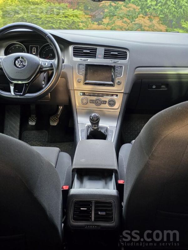 Pelēks Volkswagen Golf 2013 Ogre, ar dzinēja tilpumu 1.40 L un nobraukumu 149 tūkst. km par 5300 €, foto 7 vietnē AUTOMOTO.COM.LV