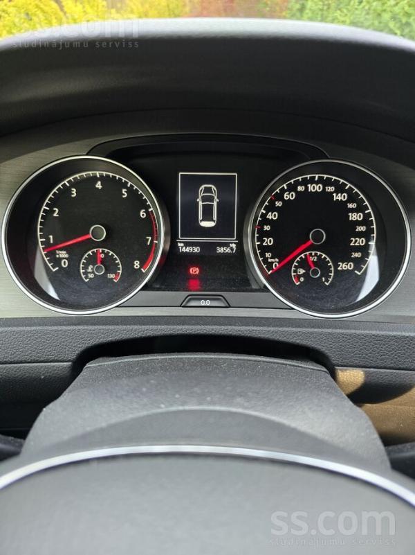 Pelēks Volkswagen Golf 2013 Ogre, ar dzinēja tilpumu 1.40 L un nobraukumu 149 tūkst. km par 5300 €, foto 10 vietnē AUTOMOTO.COM.LV