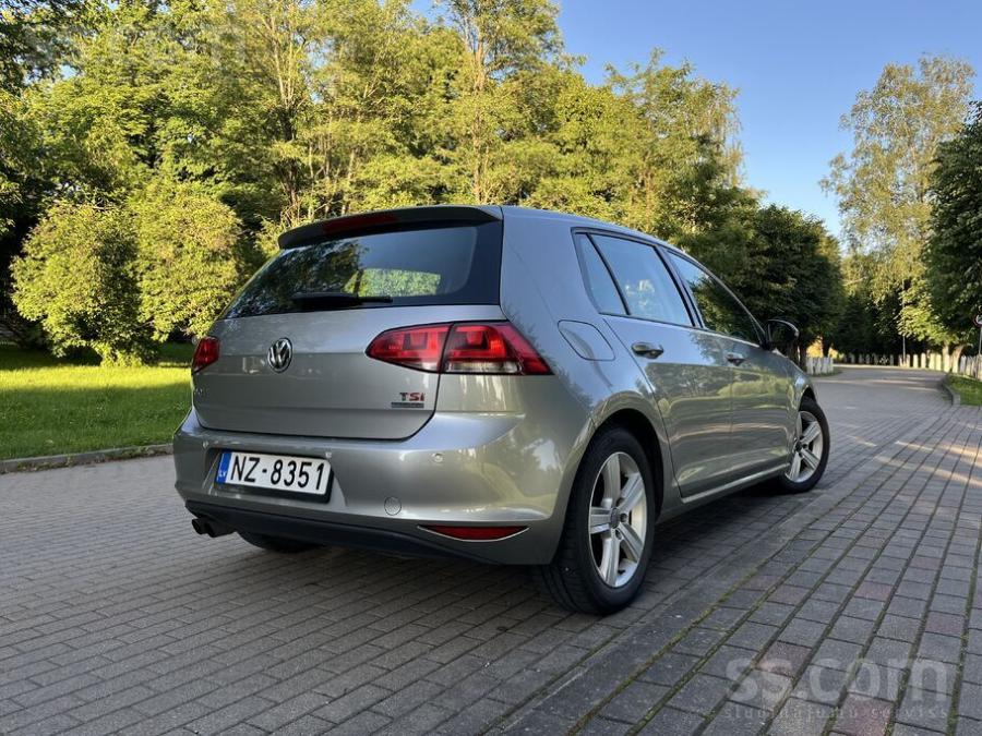 Pelēks Volkswagen Golf 2014 Ogre, ar dzinēja tilpumu 1.40 L un nobraukumu 290 tūkst. km par 6250 €, foto 2 vietnē AUTOMOTO.COM.LV
