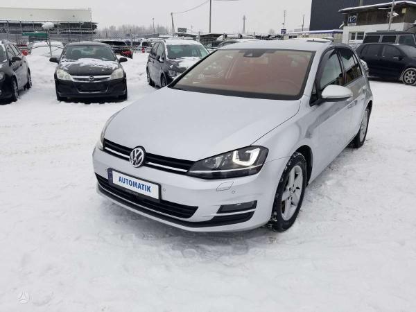 Pelēks Volkswagen Golf 2014 Kauņa, ar dzinēja tilpumu 1.20 L un nobraukumu 198 tūkst. km par 7550 €, foto 1 vietnē AUTOMOTO.COM.LV