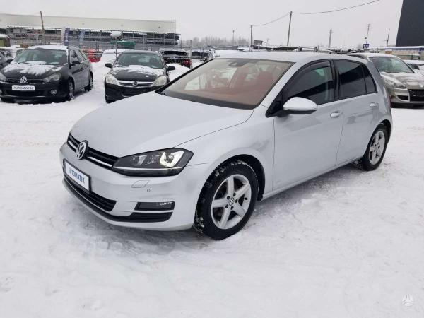 Pelēks Volkswagen Golf 2014 Kauņa, ar dzinēja tilpumu 1.20 L un nobraukumu 198 tūkst. km par 7550 €, foto 2 vietnē AUTOMOTO.COM.LV