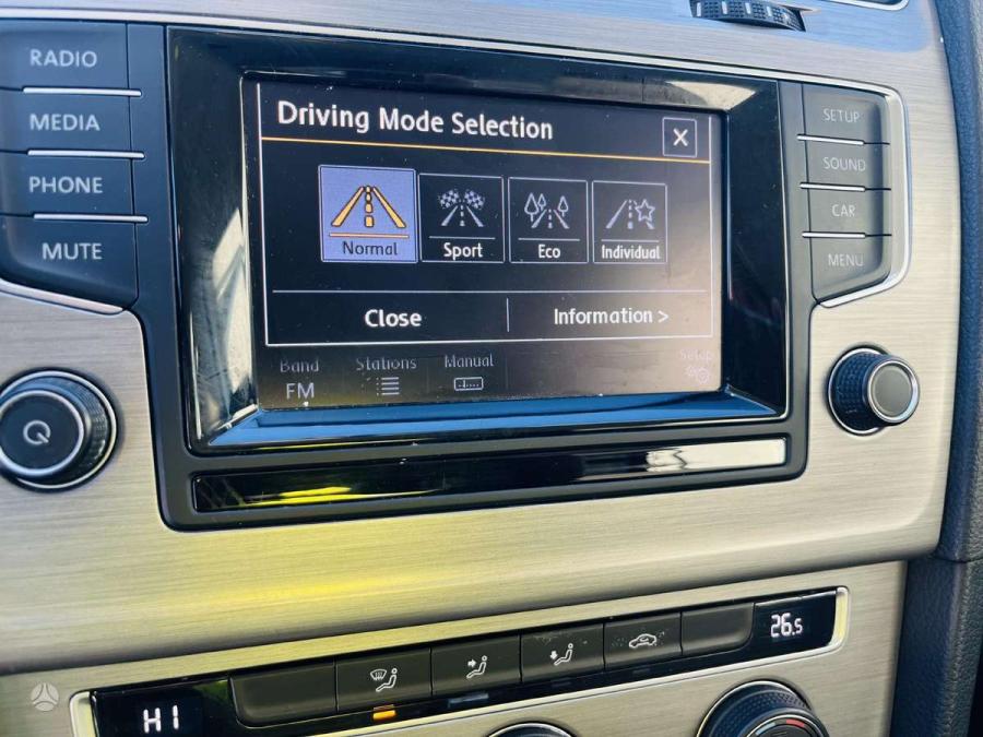 Серый Фольксваген Гольф 2014 в Тракай, объемом двигателя 1.39 л и пробегом 201 тыс. км за 6850 €, фото 25 на AUTOMOTO.COM.LV