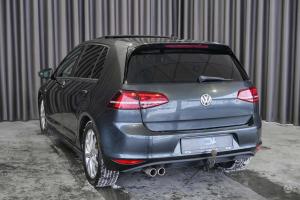 Grey Volkswagen Golf 2014 in Marijampole, with an engine capacity of 1.97 L and mileage of 257 thousand km for 9950 €, photo 9 on AUTOMOTO.COM.LV