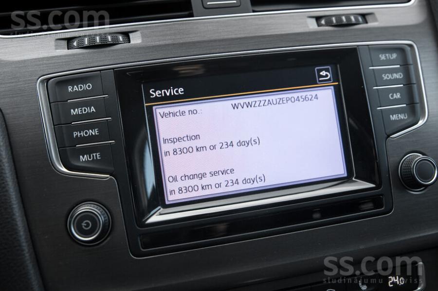Pelēks Volkswagen Golf 2014 Tukums, ar dzinēja tilpumu 1.60 L un nobraukumu 0 tūkst. km par 8000 €, foto 14 vietnē AUTOMOTO.COM.LV