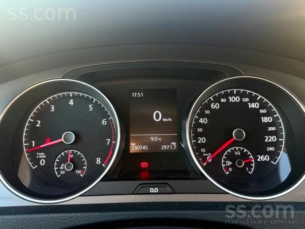 Grey Volkswagen Golf 2014 in Riga, with an engine capacity of 1.40 L and mileage of 131 thousand km for 4500 €, photo 5 on AUTOMOTO.COM.LV