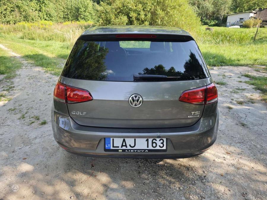 Pelēks Volkswagen Golf 2014 Viļņa, ar dzinēja tilpumu 1.20 L un nobraukumu 204 tūkst. km par 4300 €, foto 7 vietnē AUTOMOTO.COM.LV