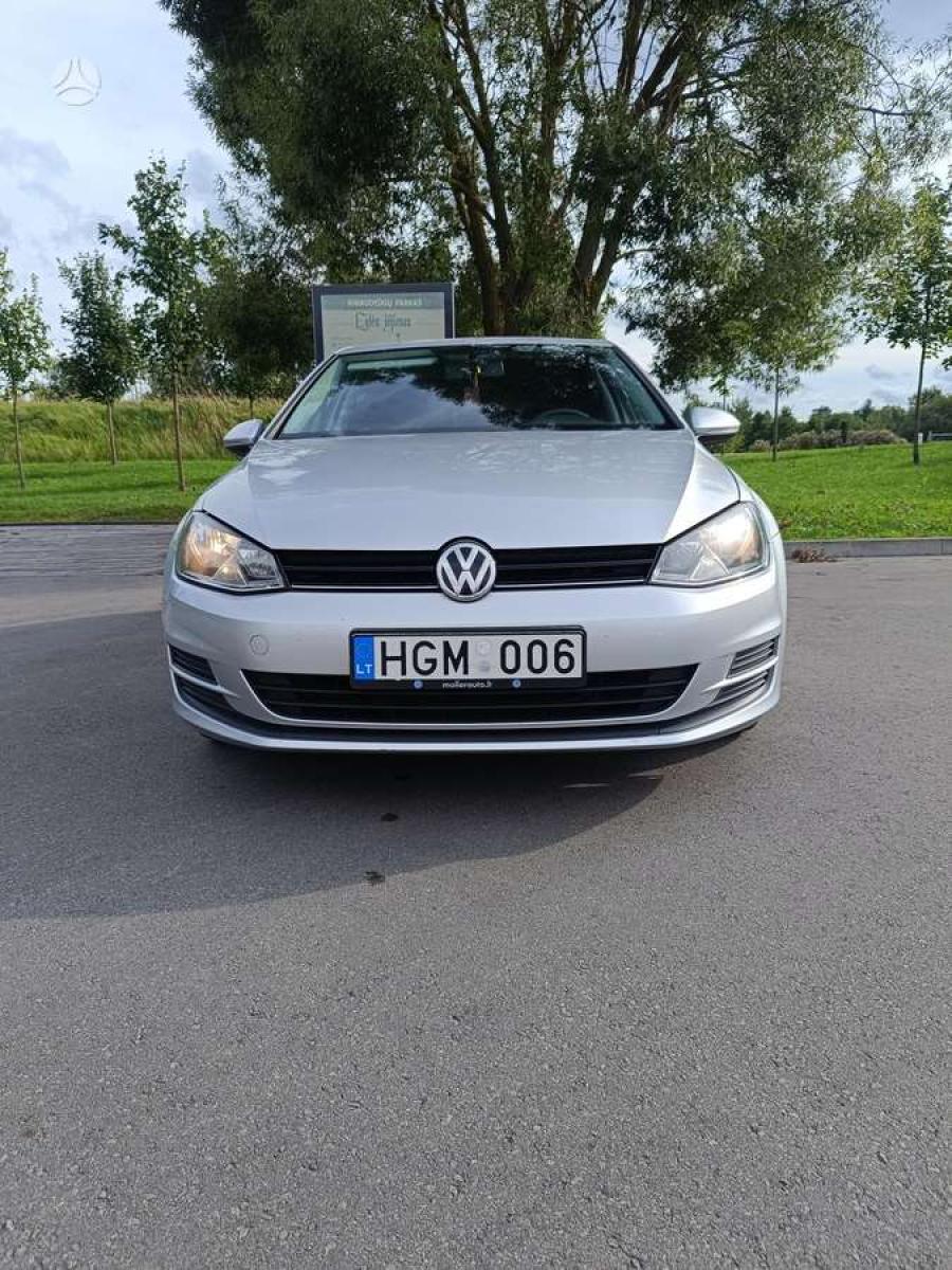 Pelēks Volkswagen Golf 2014 Panevēža, ar dzinēja tilpumu 1.20 L un nobraukumu 154 tūkst. km par 6750 €, foto 3 vietnē AUTOMOTO.COM.LV