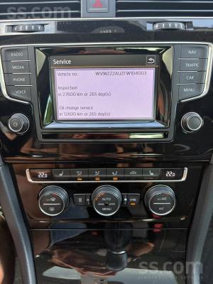 Grey Volkswagen Golf 2014 in Riga, with an engine capacity of 1.60 L and mileage of 255 thousand km for 6490 €, photo 17 on AUTOMOTO.COM.LV