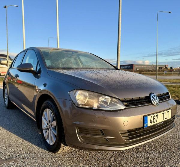 Pelēks Volkswagen Golf 2015 Tallina, ar dzinēja tilpumu 1.40 L un nobraukumu 65 tūkst. km par 9600 €, foto 2 vietnē AUTOMOTO.COM.LV