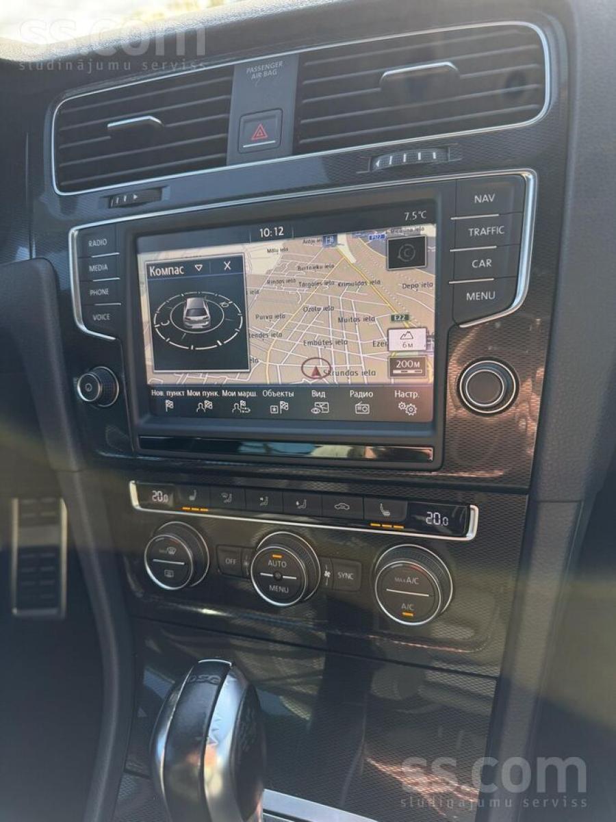 Pelēks Volkswagen Golf 2015 Ventspils, ar dzinēja tilpumu 2.00 L un nobraukumu 165 tūkst. km par 10900 €, foto 22 vietnē AUTOMOTO.COM.LV