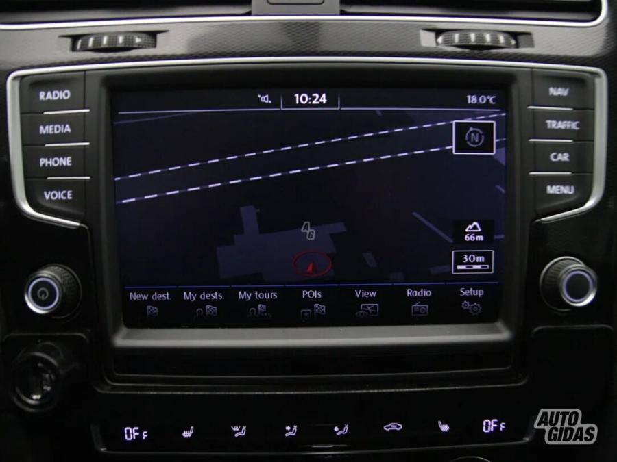 Grey Volkswagen Golf 2015 in Vilnius, with an engine capacity of 1.40 L and mileage of 220 thousand km for 10999 €, photo 25 on AUTOMOTO.COM.LV