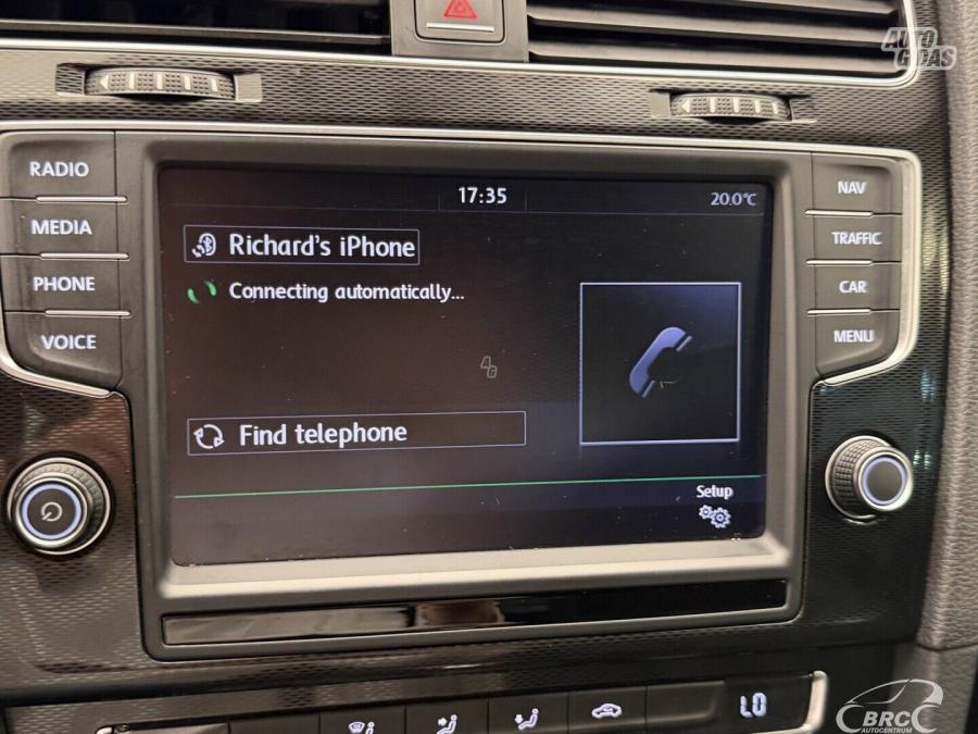 Grey Volkswagen Golf 2015 in Avizieniai, with an engine capacity of 1.40 L and mileage of 260 thousand km for 7500 €, photo 37 on AUTOMOTO.COM.LV