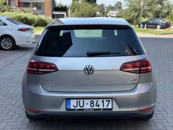 Pelēks Volkswagen Golf 2015 Rīga, ar dzinēja tilpumu 1.40 L un nobraukumu 259 tūkst. km par 5990 €, foto 4 vietnē AUTOMOTO.COM.LV