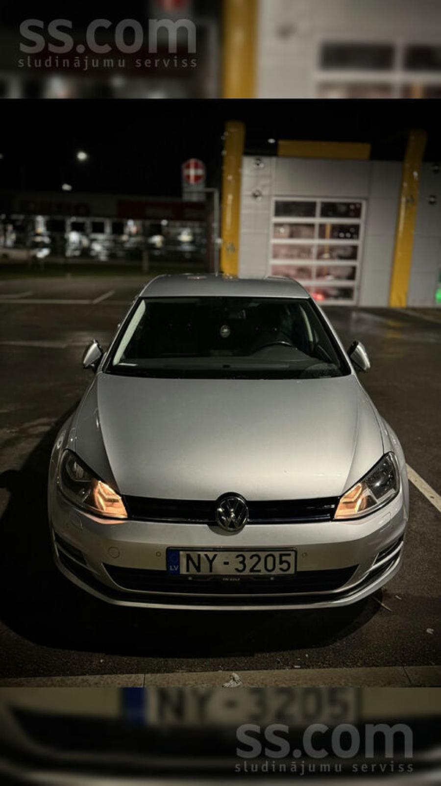 Grey Volkswagen Golf 2015 in Liepaja, with an engine capacity of 1.60 L and mileage of 0 thousand km for 5300 €, photo 3 on AUTOMOTO.COM.LV