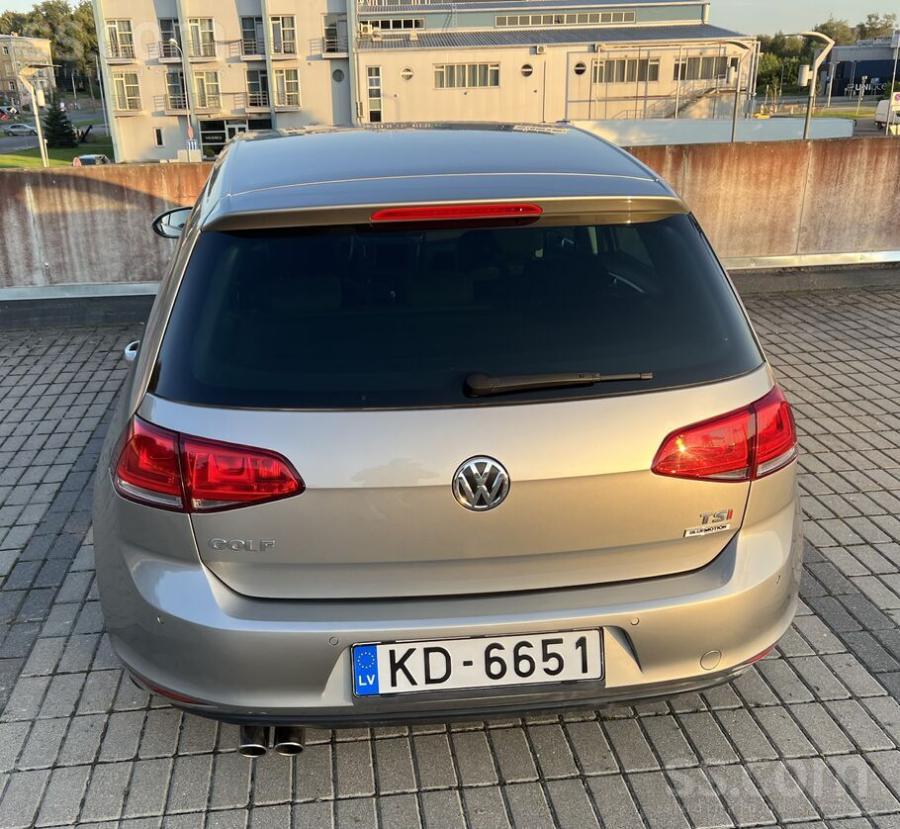Pelēks Volkswagen Golf 2015 Rīga, ar dzinēja tilpumu 1.40 L un nobraukumu 140 tūkst. km par 8000 €, foto 7 vietnē AUTOMOTO.COM.LV
