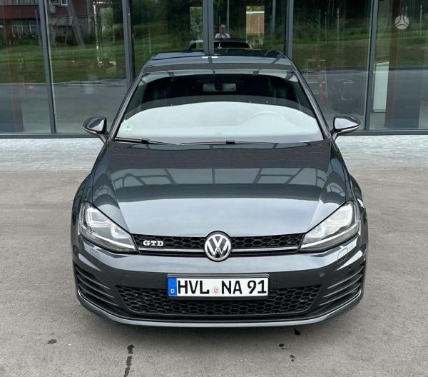 Grey Volkswagen Golf 2015 in Vilnius, with an engine capacity of 1.97 L and mileage of 201 thousand km for 8800 €, photo 3 on AUTOMOTO.COM.LV