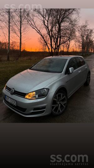 Grey Volkswagen Golf 2015 in Liepaja, with an engine capacity of 1.60 L and mileage of 0 thousand km for 4990 €, photo  on AUTOMOTO.COM.LV