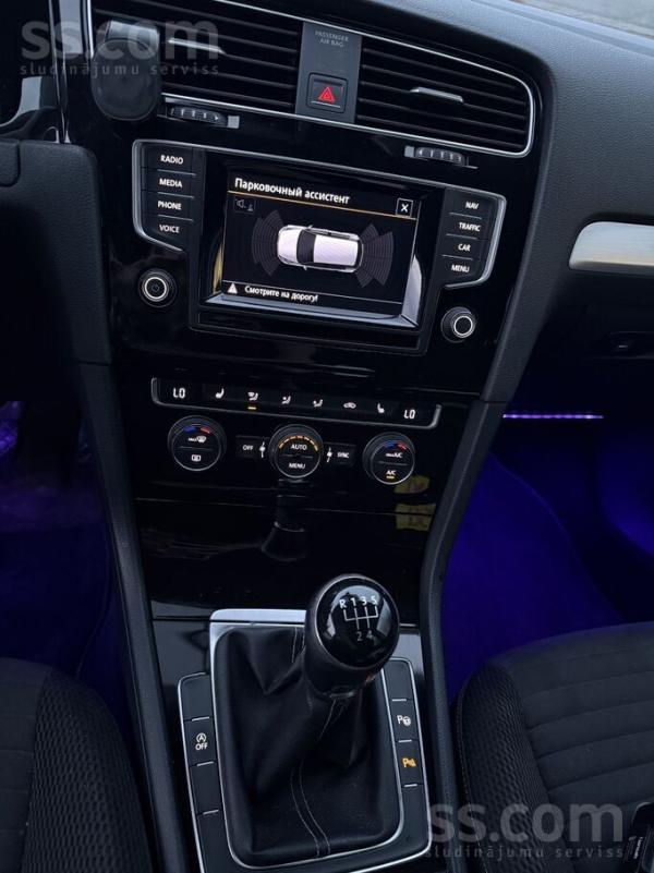 Grey Volkswagen Golf 2015 in Liepaja, with an engine capacity of 1.60 L and mileage of 0 thousand km for 4990 €, photo 7 on AUTOMOTO.COM.LV