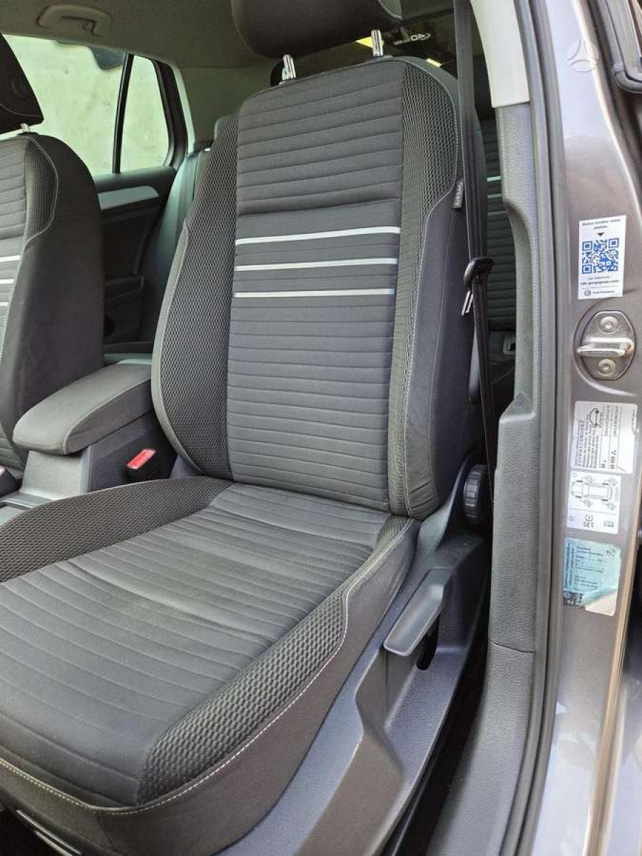 Pelēks Volkswagen Golf 2015 Utena, ar dzinēja tilpumu 1.60 L un nobraukumu 216 tūkst. km par 7600 €, foto 19 vietnē AUTOMOTO.COM.LV