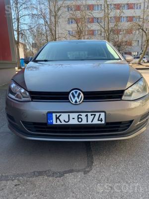Grey Volkswagen Golf 2016 in Riga, with an engine capacity of 1.40 L and mileage of 201 thousand km for 7300 €, photo  on AUTOMOTO.COM.LV