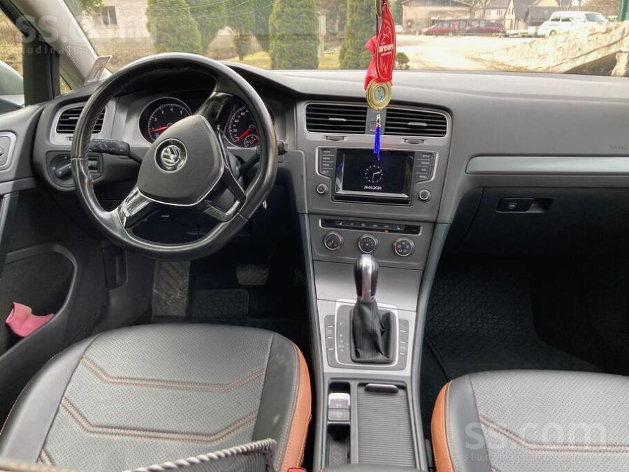Pelēks Volkswagen Golf 2016 Aizkraukle, ar dzinēja tilpumu 1.40 L un nobraukumu 146 tūkst. km par 7190 €, foto 7 vietnē AUTOMOTO.COM.LV