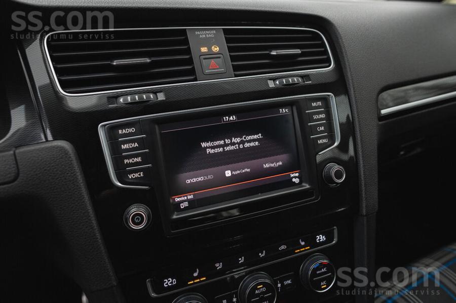 Pelēks Volkswagen Golf 2016 Jelgava, ar dzinēja tilpumu 1.40 L un nobraukumu 175 tūkst. km par 12000 €, foto 23 vietnē AUTOMOTO.COM.LV