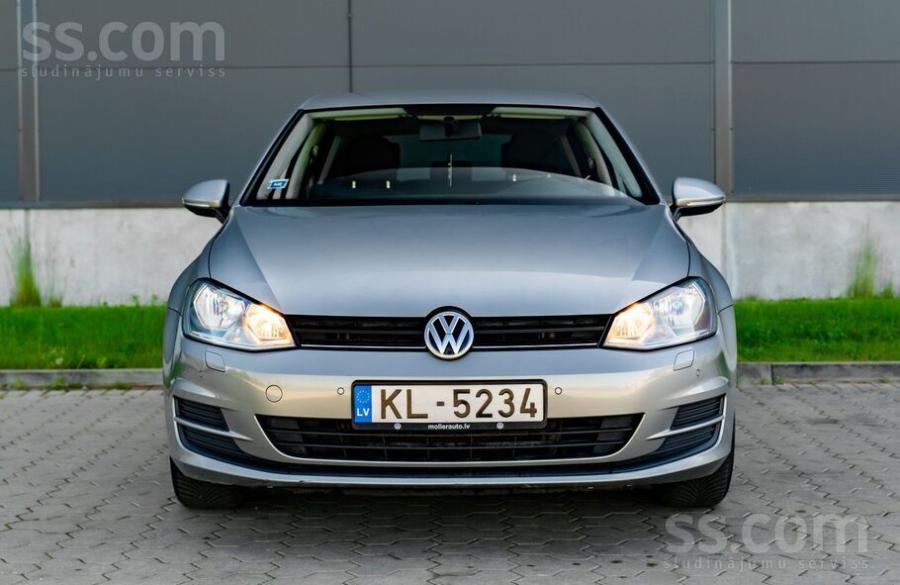 Grey Volkswagen Golf 2016 in Riga, with an engine capacity of 1.40 L and mileage of 268 thousand km for 7490 €, photo 3 on AUTOMOTO.COM.LV