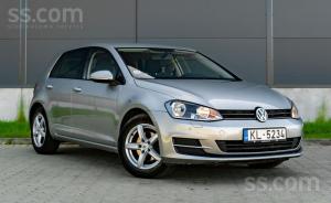 Grey Volkswagen Golf 2016 in Riga, with an engine capacity of 1.40 L and mileage of 268 thousand km for 7490 €, photo 4 on AUTOMOTO.COM.LV